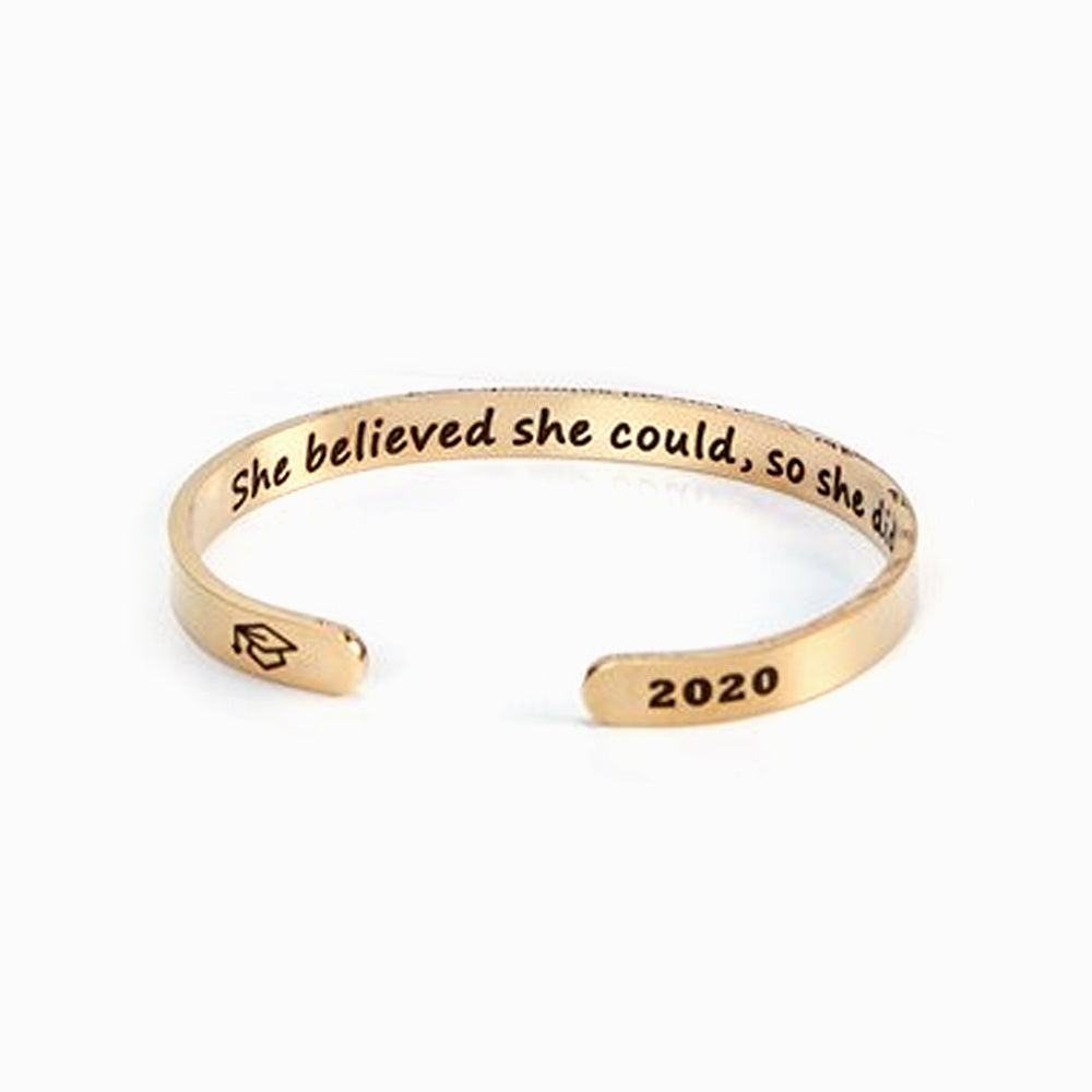 GRADUATION SEASON INSPIRATIONAL GIFT 2020 TITANIUM STEEL OPENING BRACE ...