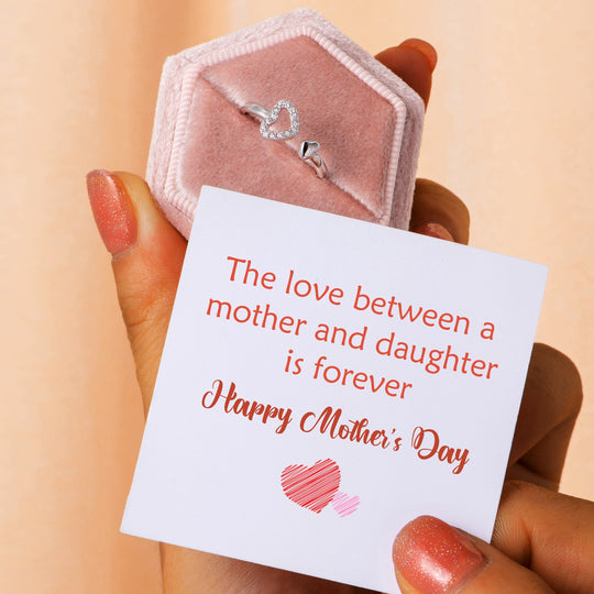 To My Mother "The love between a mother and daughter is forever" Doubl ...